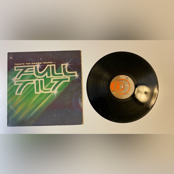 Media | Ktel Top Sounds Moving Full Tilt 198s Vinyl Lp Record Album ...